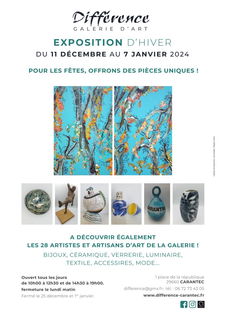 Exposition d'hiver - Galerie Difference